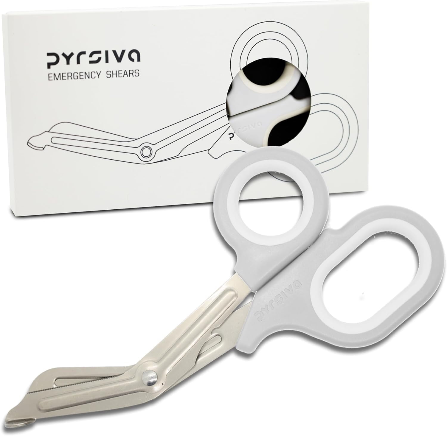 Pyrsiva Trauma Shears for Nurses, EMT, EMS, First Aid, Surgical-Quality ...
