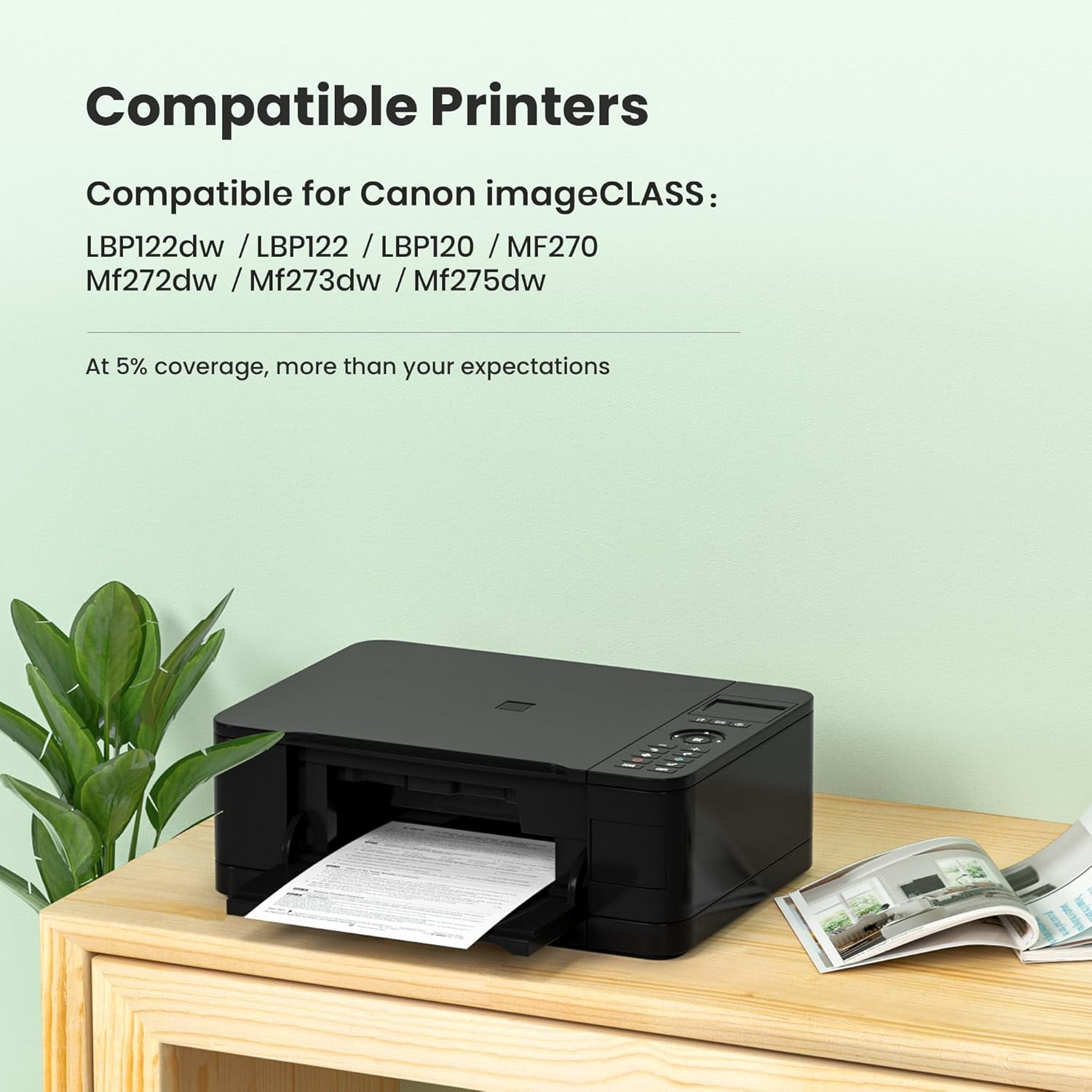 PYYAN-071H CRG071H High Capacity Toner Cartridge Replacement for Canon ...