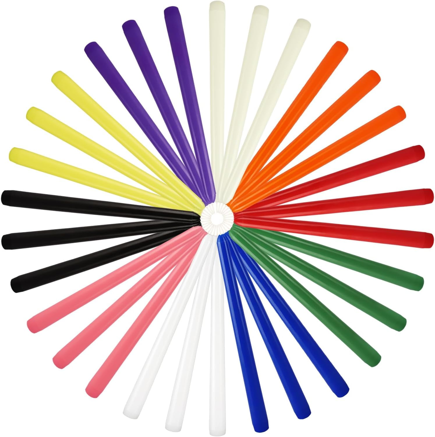PYYAN-30 Pack 10 inch Assorted Color Spell Taper Candles –Unscented ...