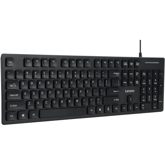 PYYAN-305 Wired USB-C Keyboard with Numeric Keypad, Full Size Keyboard ...