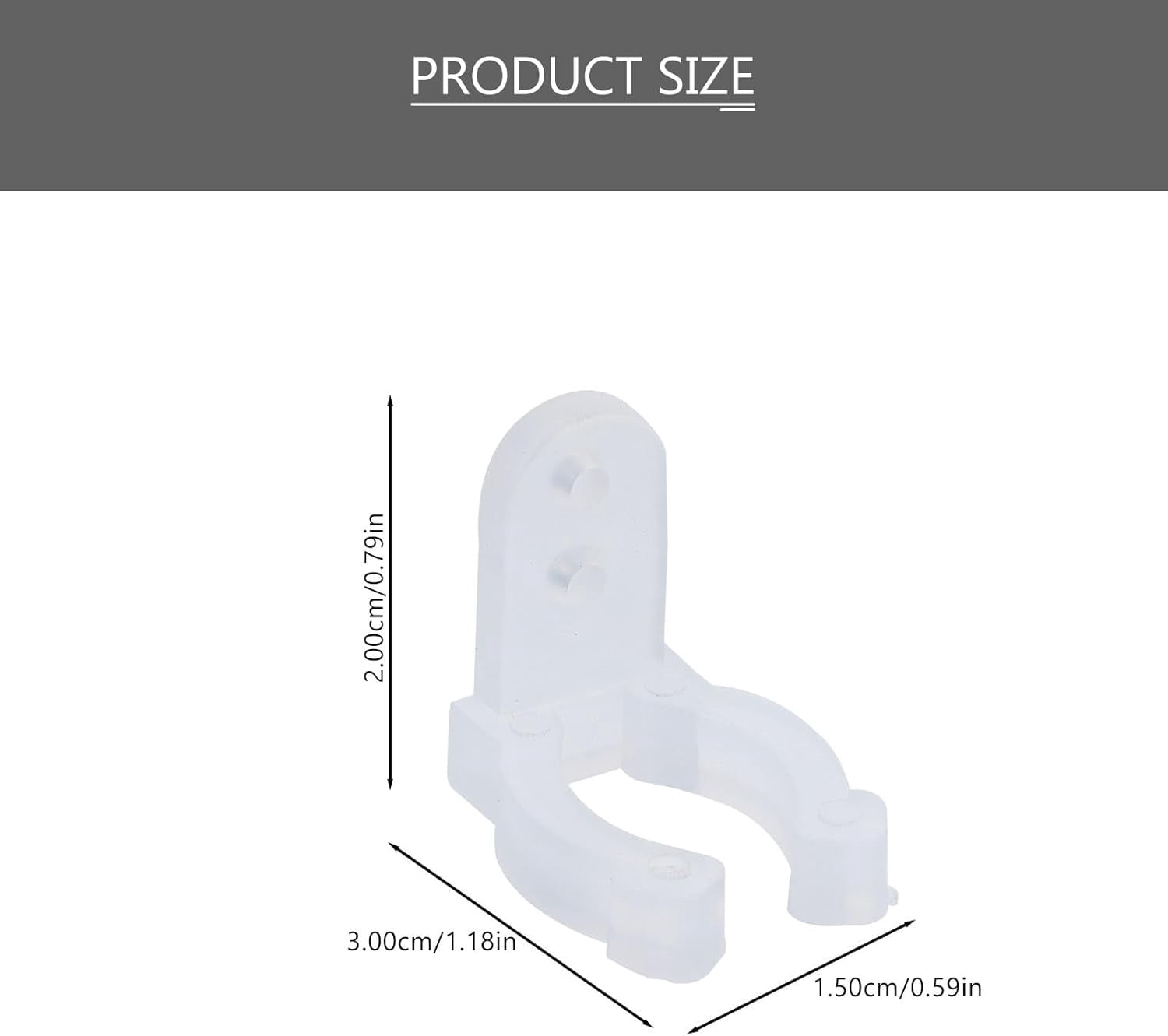 PYYAN-30Pcs Rope Light Clips for Outdoor Led Neon Strip Light Mounting ...