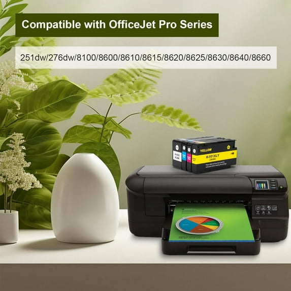 PYYAN-950xl and 951xl Ink Cartridges Combo Pack Replacement Compatible ...