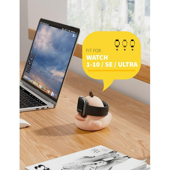 PYYAN-Charger Stand Compatible with Apple Watch Series 49/46/45/44/42 ...