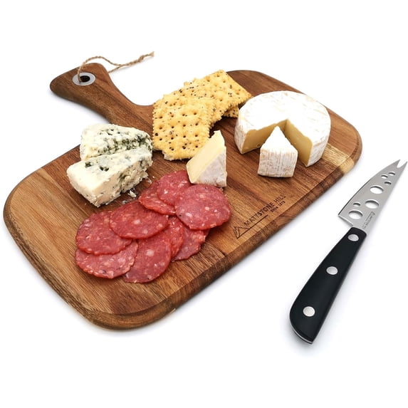 PYYAN-Cheese Knife Set - MATTSTONE HILL Cheese Knife & Acacia Cheese ...