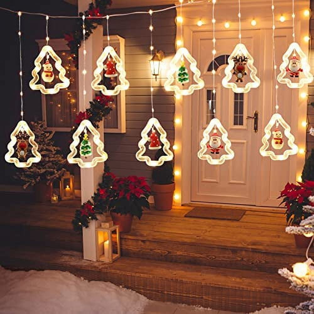 PYYAN-Christmas Lights, 120 LED 9.84 Feet Long Decorations With ...