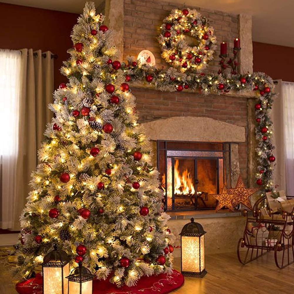 PYYAN-Christmas Lights - Battery Operated String Lights 33ft 100LED ...