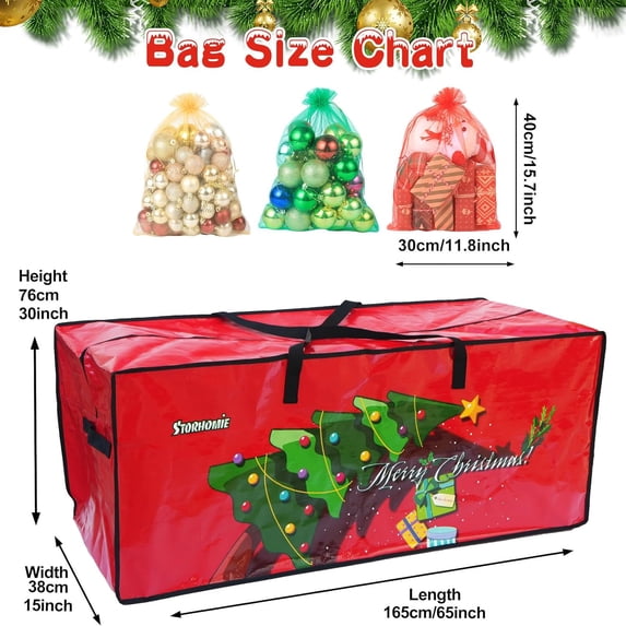 PYYAN-Christmas Tree Storage Bag 9FT, Christmas Tree Bag,Double ...