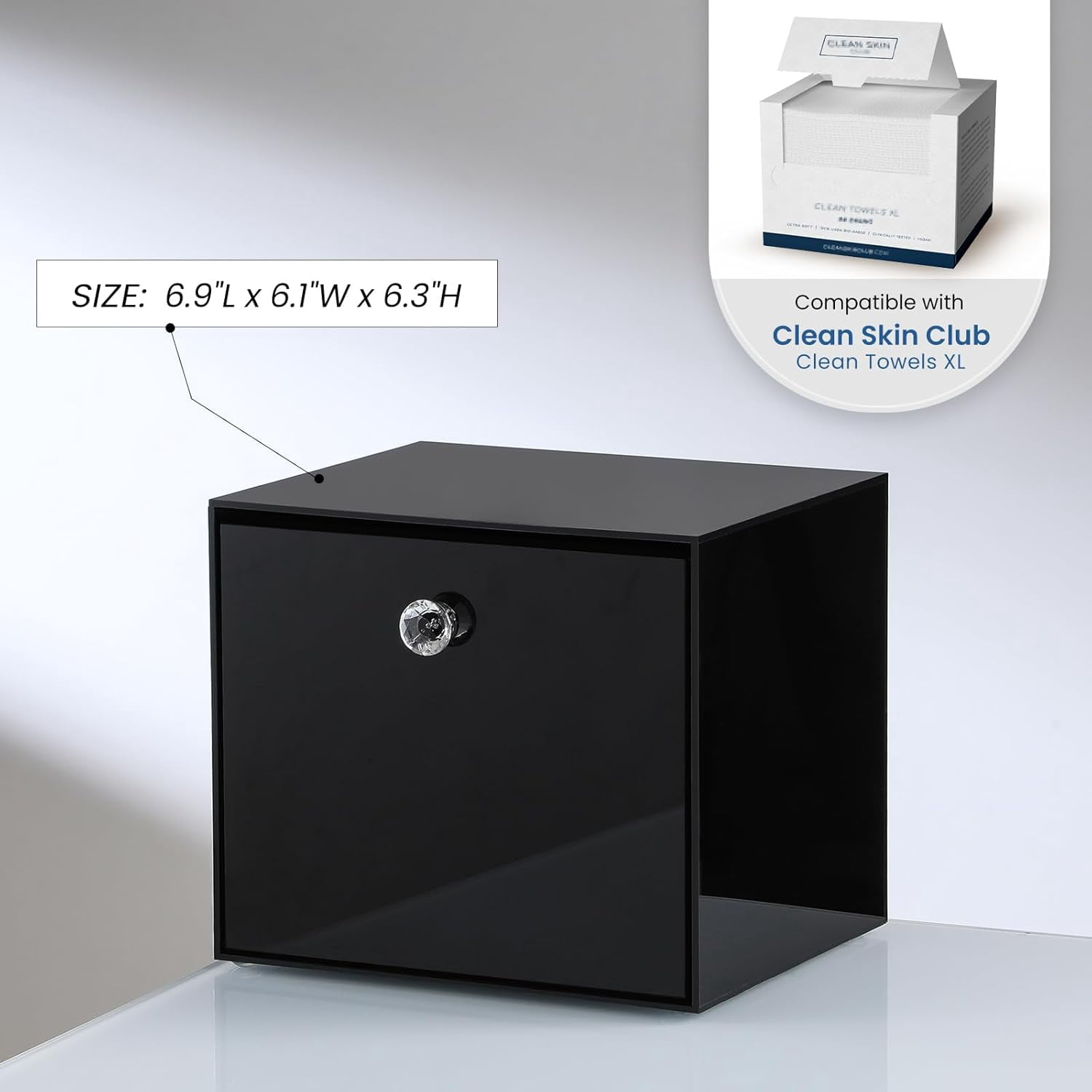 PYYAN-Disposable Face Towel Container Box Compatible with Clean Skin ...