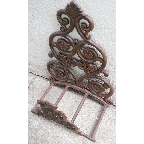 PYYAN-Fancy Iron Garden Hose Holder Wall Hose Hanger Reel - Walmart.com