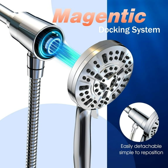 PYYAN-Filtered Shower Heads With Handheld Spray Combo,High Pressure 10 ...