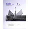 PYYAN-Foldable Keyboard with Touchpad, Bluetooth Wireless Mini Pocket ...