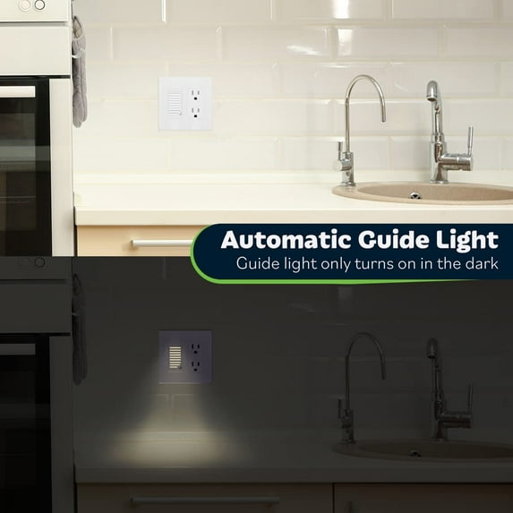 PYYAN-Full Face LED Decorator Guide Light with Automatic Daylight ...