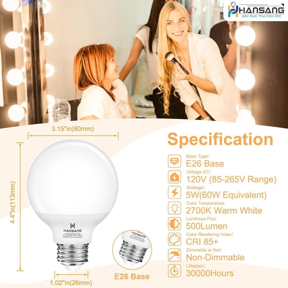 Bathroom Bulbs