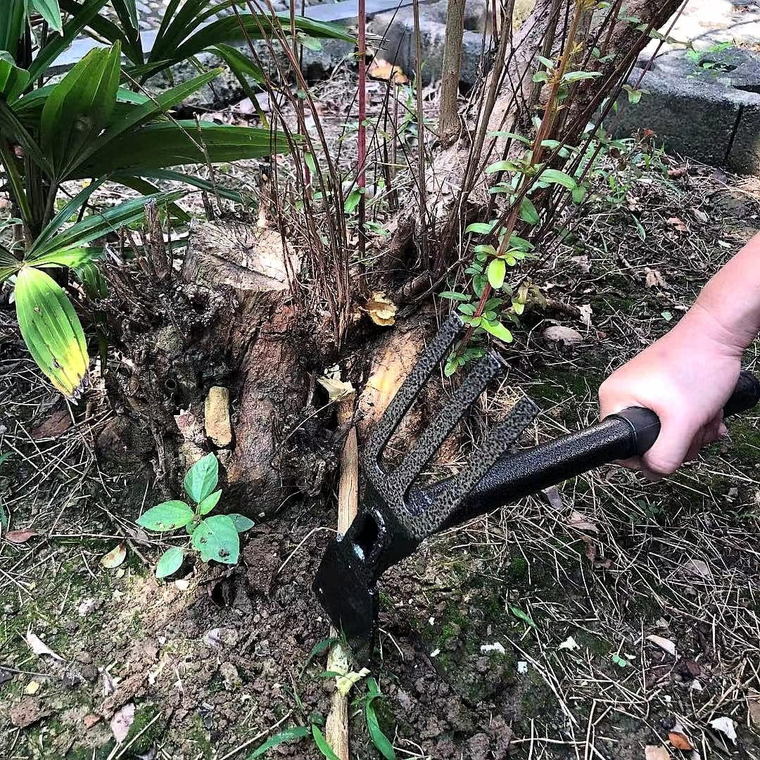 PYYAN-Garden Big Hand Digger and Hoe Combo Garden Tool,Heavy Duty Hand ...