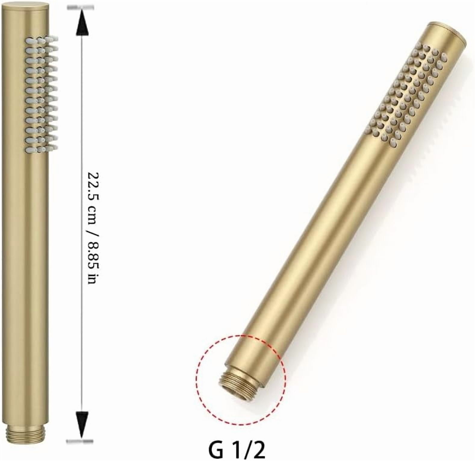 PYYAN-Hand Shower Round Wand Handheld Shower Spray High Pressure Single ...