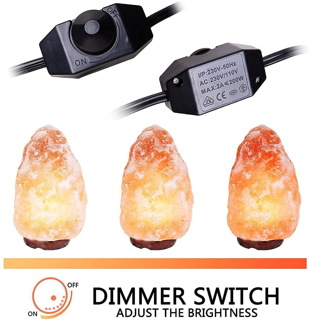 PYYAN-Himalayan Salt Lamp Cord Replacement with Dimmer Switch(2-Pack ...