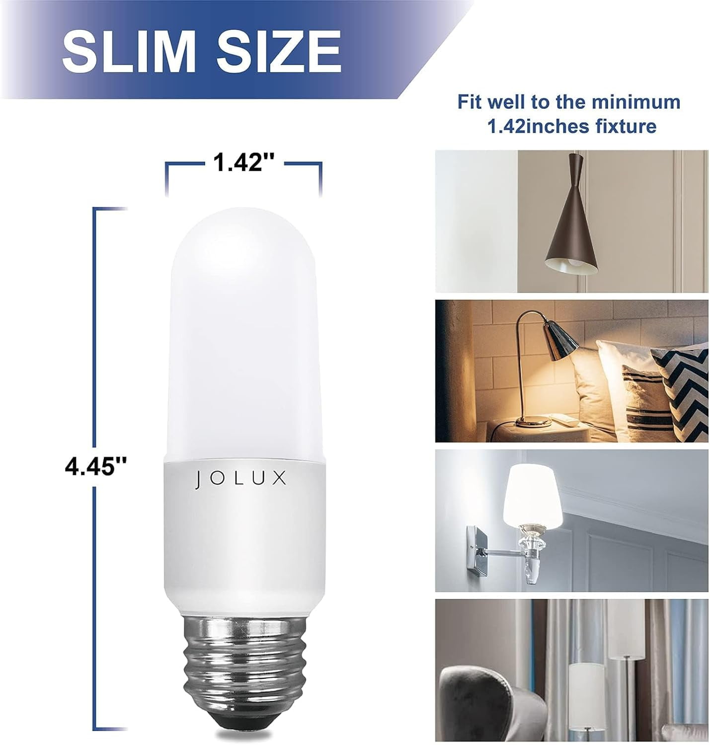 PYYAN-LED Bright Stik Dimmable,led Bulbs 60 watt Equivalent,5000K ...