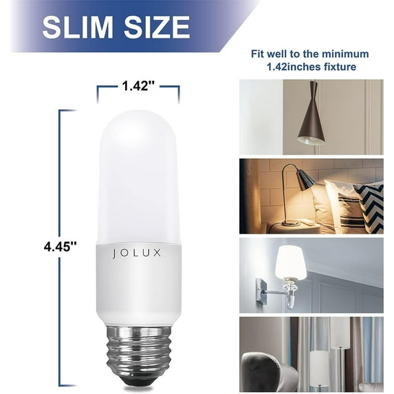 PYYAN-LED Bright Stik Dimmable,led Bulbs 60 watt Equivalent,5000K ...