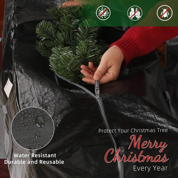 PYYAN-Large Christmas Tree Storage Bags Heavy Duty Tree Bags Holiday ...