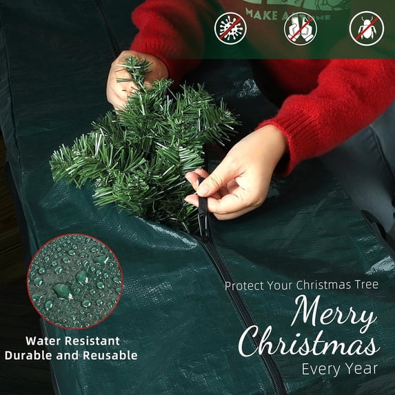 PYYAN-Large Christmas Tree Storage Bags Heavy Duty Tree Bags Holiday ...