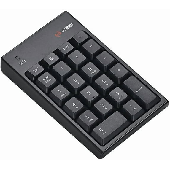 PYYAN-MCSaite Wireless Numeric Keypad & Mouse Combo - Use One Receiver ...