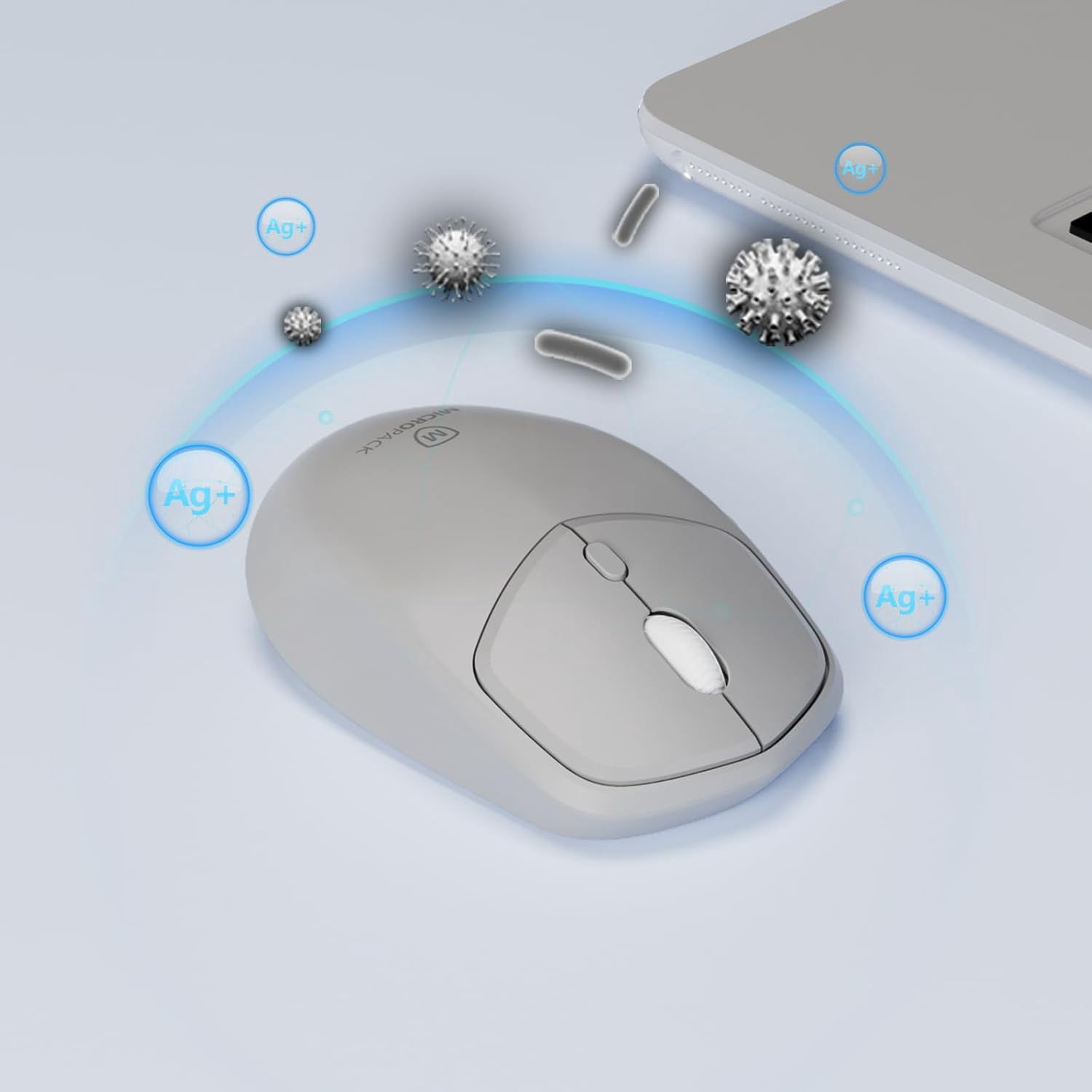 PYYAN-MICROPACK Wireless Mouse, 2.4GHz with USB Receiver,16-Month ...