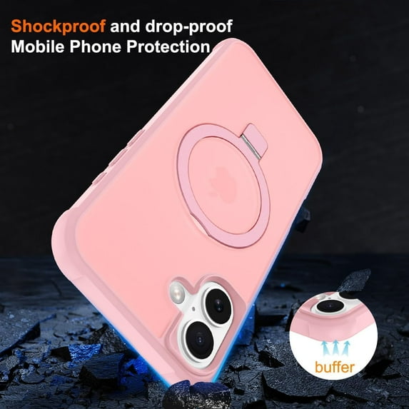 PYYAN-Magnetic Compatible with iPhone 17 Case with Stand [Military ...