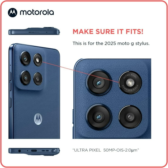 PYYAN-Moto G Stylus (2025) Rugged Protective Case- Dusk Blue ...