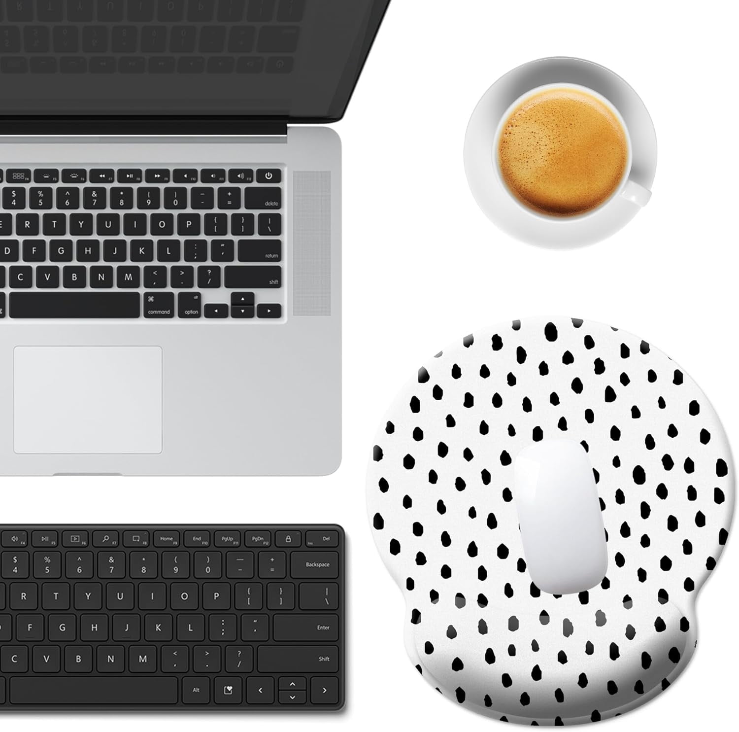 PYYAN-Mouse Pad Wrist Support,Ergonomic Mouse Pad with Wrist Rest ...