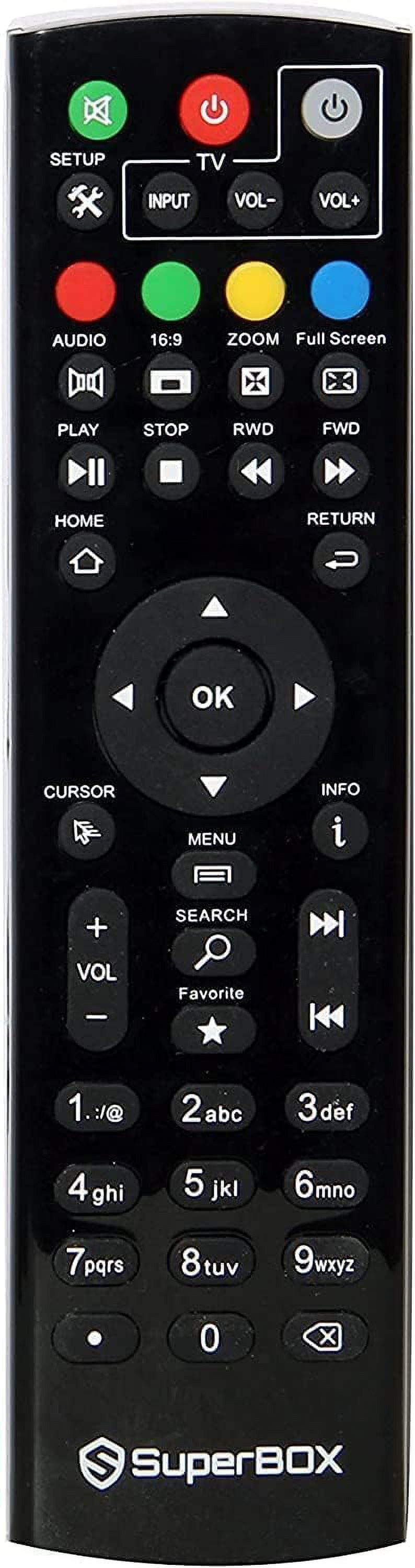 PYYAN-Original Superbox Remote Control for Superbox Works with All ...