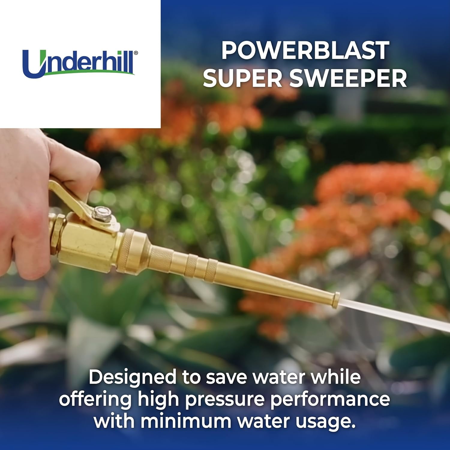 PYYAN-PowerBlast Super Sweeper 6-Inch Garden Water Hose Nozzle, Sprayer ...