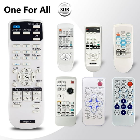 PYYAN-Projector Remote Control Only for Epson LCD Home Cinema ...