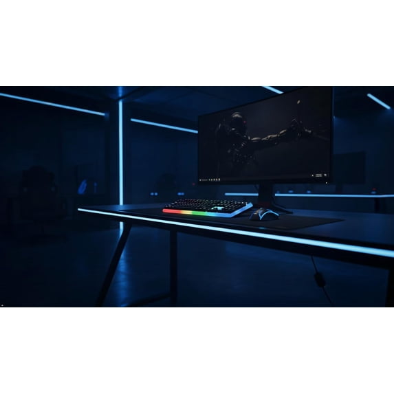 PYYAN-RGB Gaming Keyboard and Mouse Combo – Wired USB, Quiet Keys ...