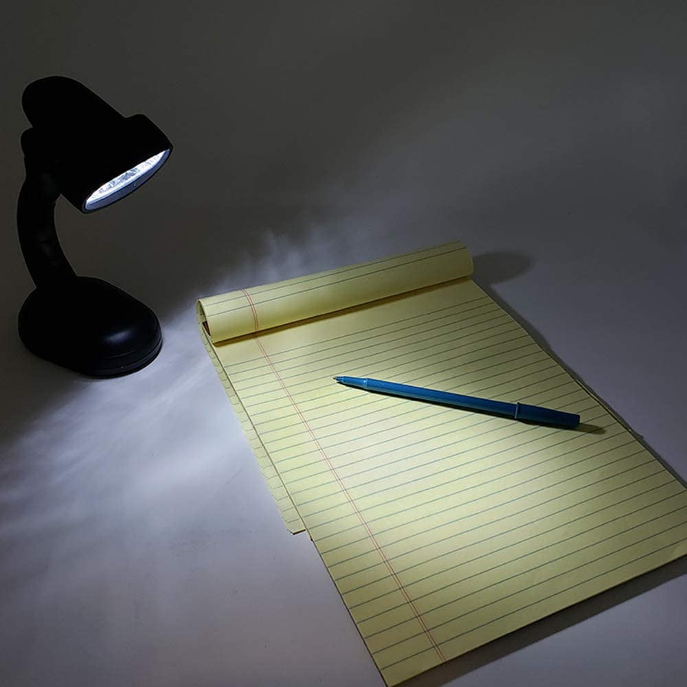PYYAN-Set of 2 LED Black Desk Reading Lamp and Portable Study Lamp with ...