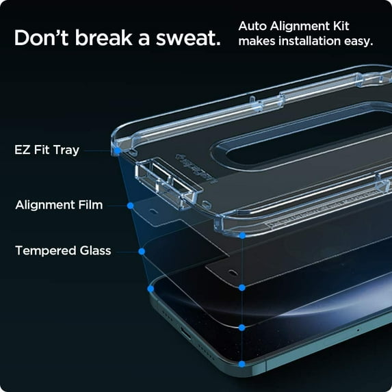 PYYAN-Tempered Glass Screen Protector [GlasTR EZ FIT- Privacy] Designed ...