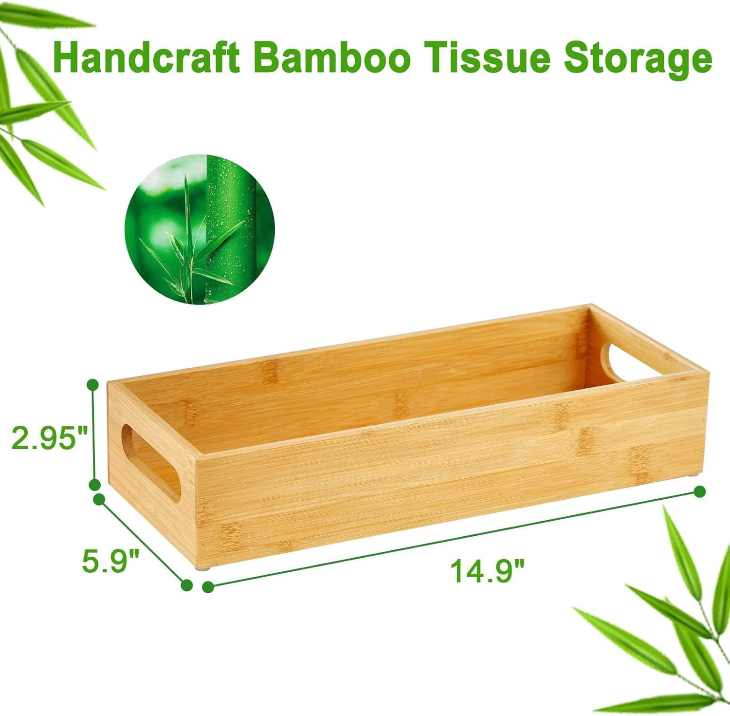 PYYAN-Toilet Tray for Bathroom, Bamboo Toilets Paper Storage with ...