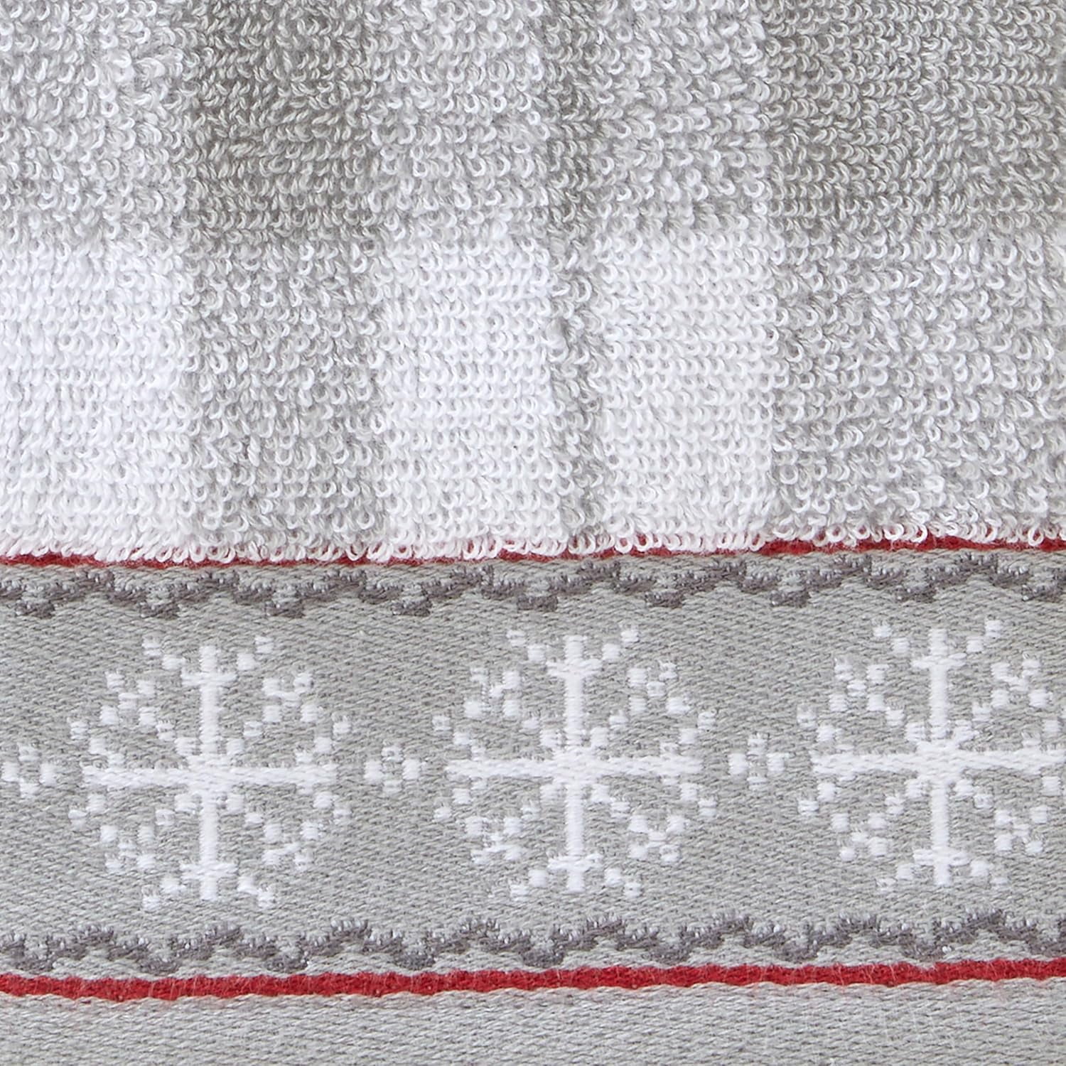 PYYAN-Winter/Christmas Whistler Plaid Hand Towel 2pc Set for Bath ...