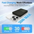 PYYAN-Wireless Portable Charger, 10000mAh Magnetic Power Bank for ...