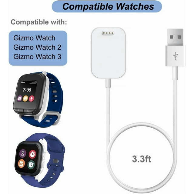 PYYAN-for Gizmo Watch Charger, Magnetic Charging Cable Dock Cradle ...