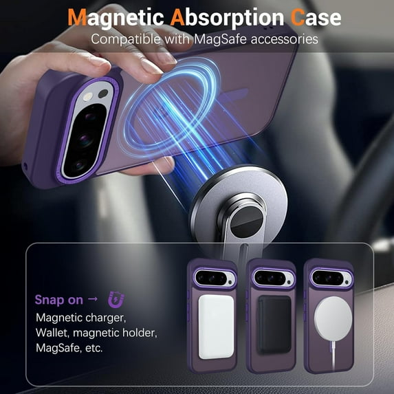 PYYAN-for Magnetic Google Pixel 10 Pro Case, Phone Case for Google ...