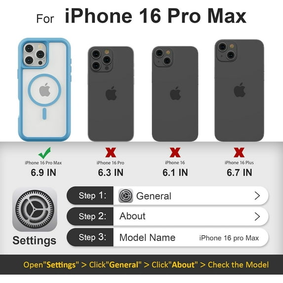 PYYAN-for iPhone 16 Pro Max Case with Camera Control Capture Button ...