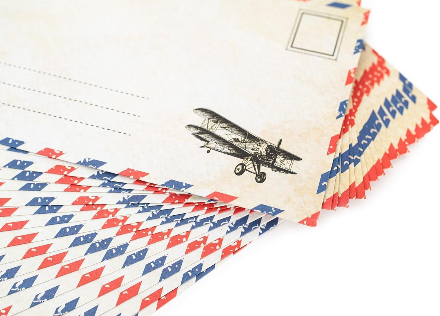 PYYNA-200 Pack Airmail Paper and Envelopes Set -120 Airmail Writing ...