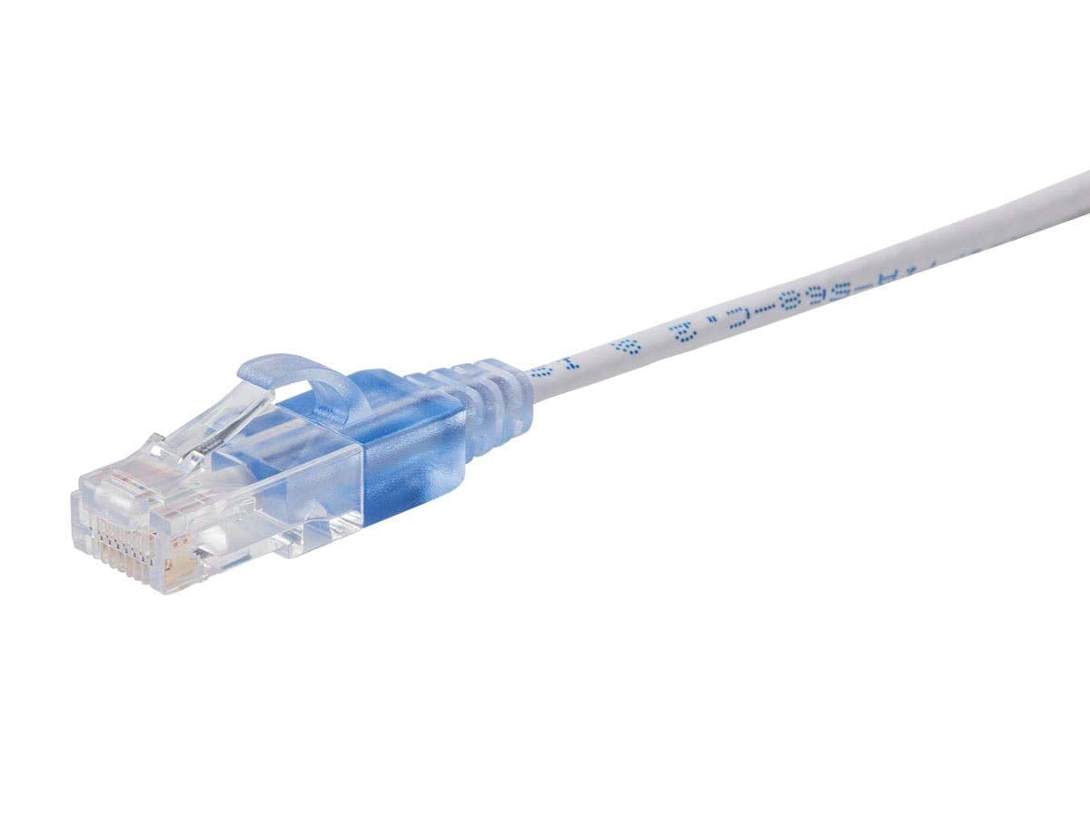 PYYNA-Cat6A Ethernet Patch Cable - 5 Feet - White | Network Internet ...