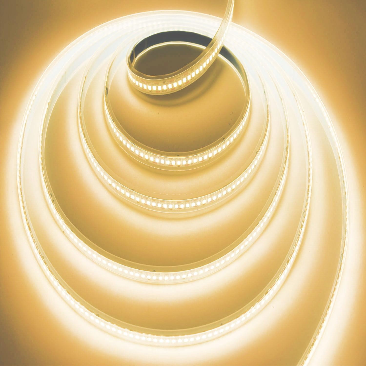 PYYNA-LED Strip Lights, SMD 2835 LED Strip Warm White 3000K, DC12V ...