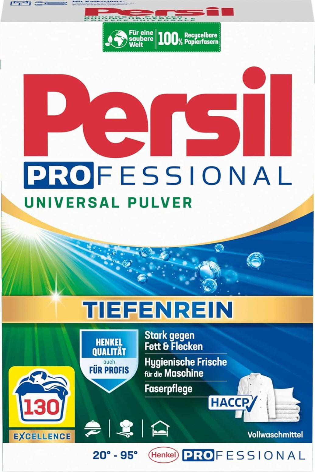 PYYP Professional Universal Detergent Powder (130 Loads | 17.2 lbs | 7. ...