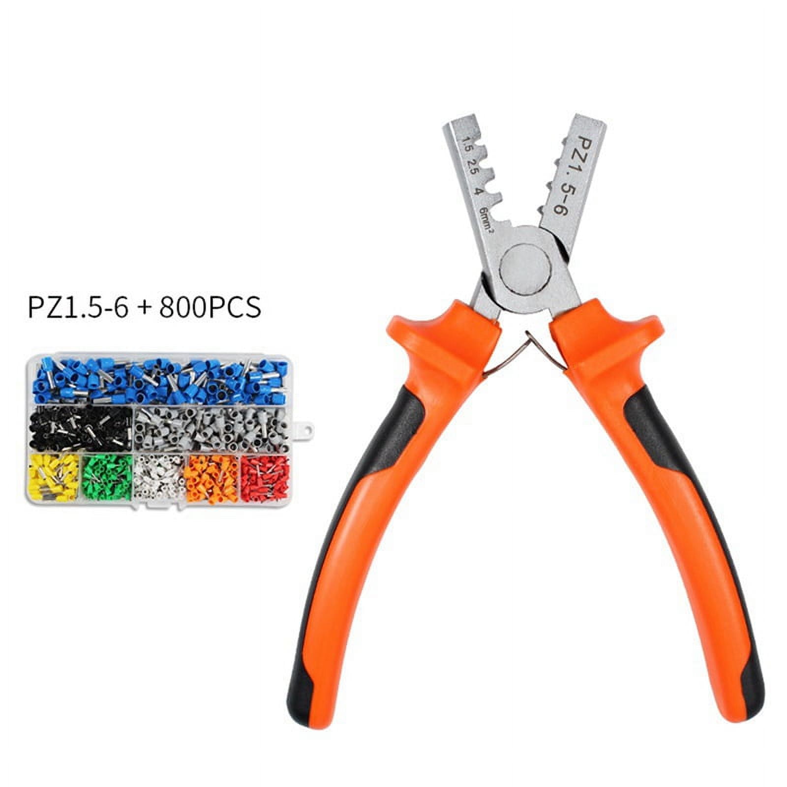 PZ1.5-6 Mini Portable Crimping Tool Set is Used for Crimping Insulated ...