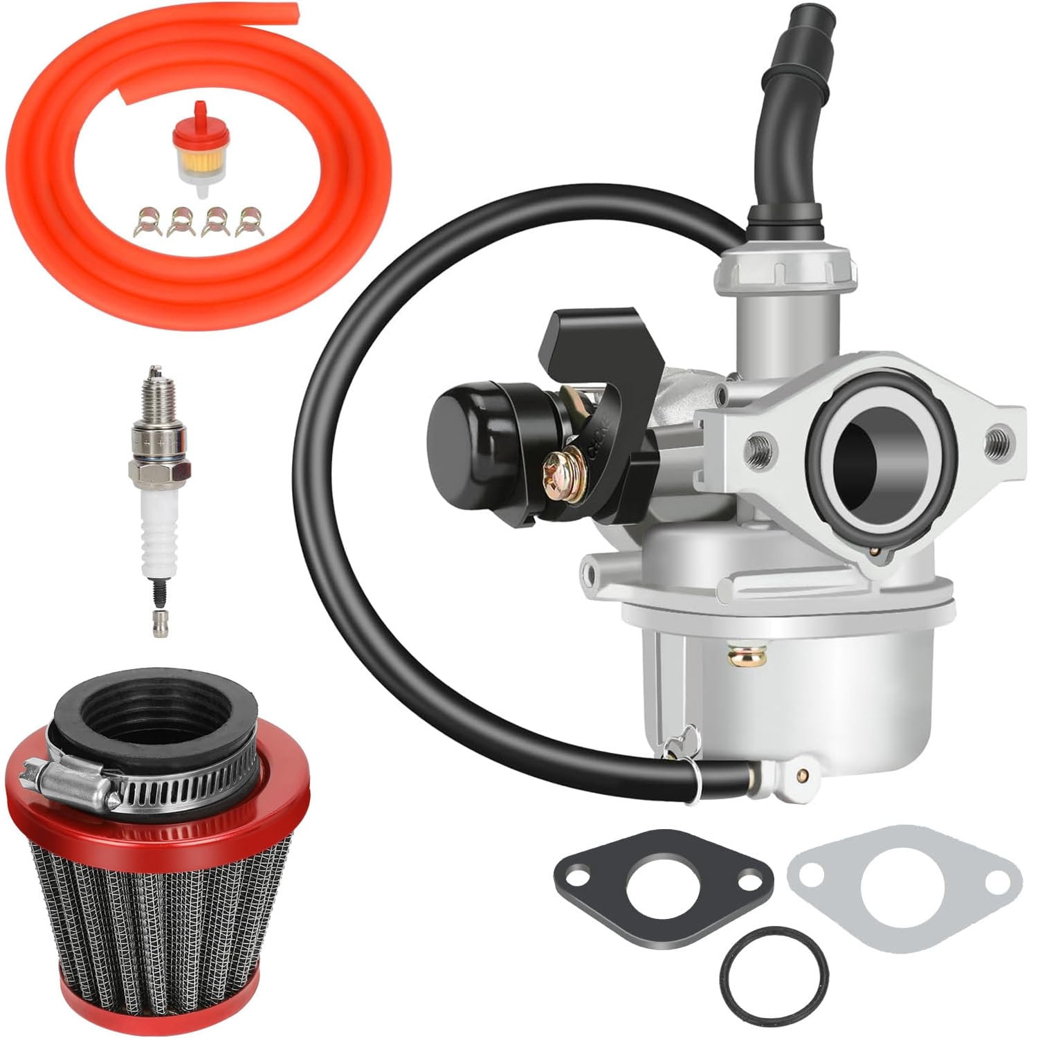 PZ19 Carburetor 19 mm Carb Kit for TaoTao 110cc 125cc ATV Pit Dirt Bike ...