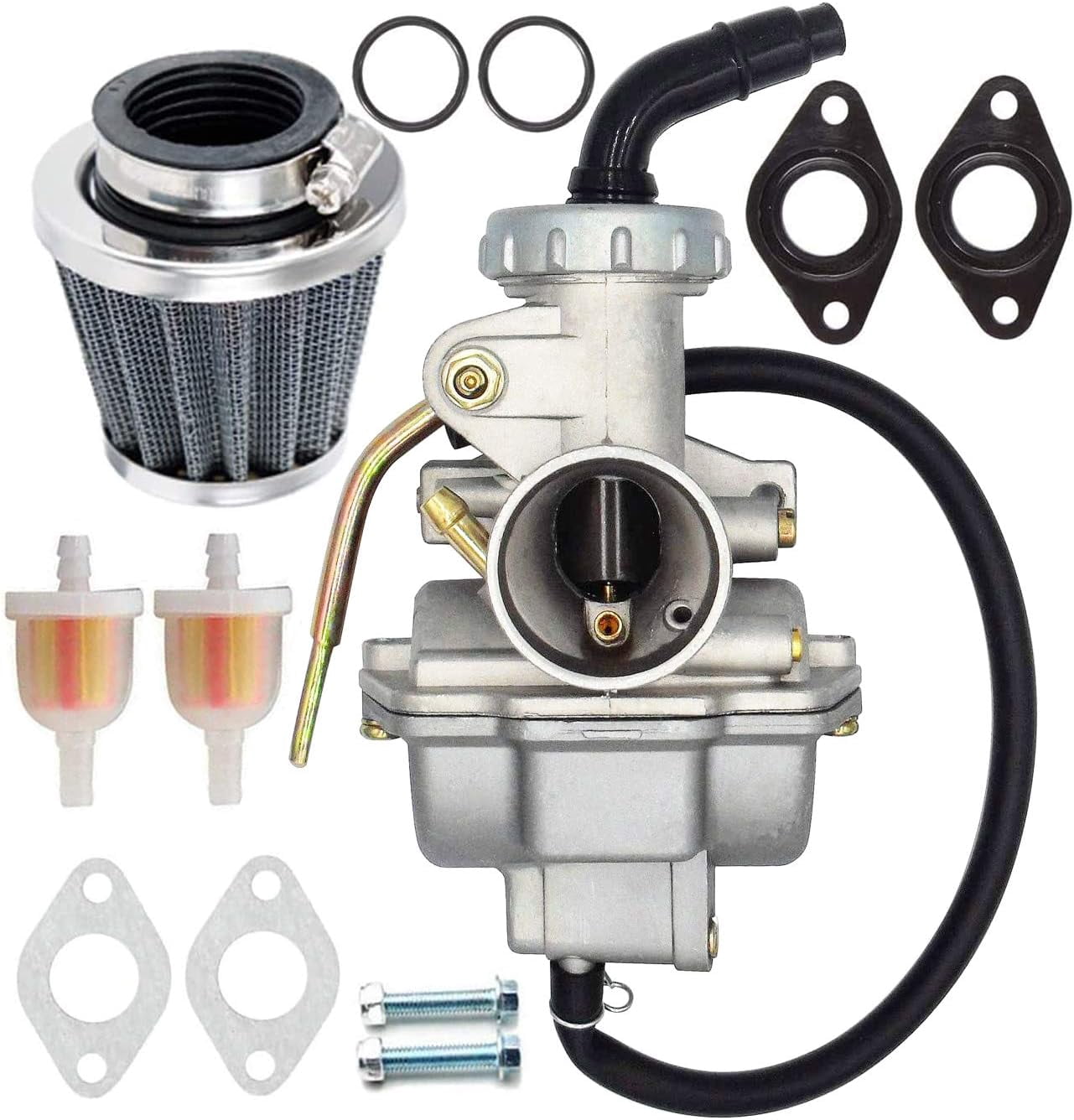 PZ20 Carburetor for Kazuma Baja 50cc 70cc 90cc 110cc 125cc TaoTao 110B ...