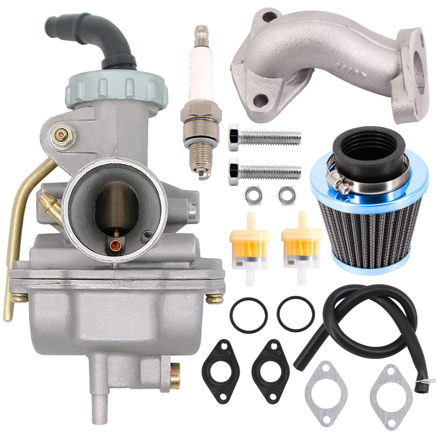 PZ20 Carburetor for Kazuma Baja 50cc 70cc 90cc 110cc 125cc TaoTao 110B NST SunL 4 Stroke ATV 4 ...