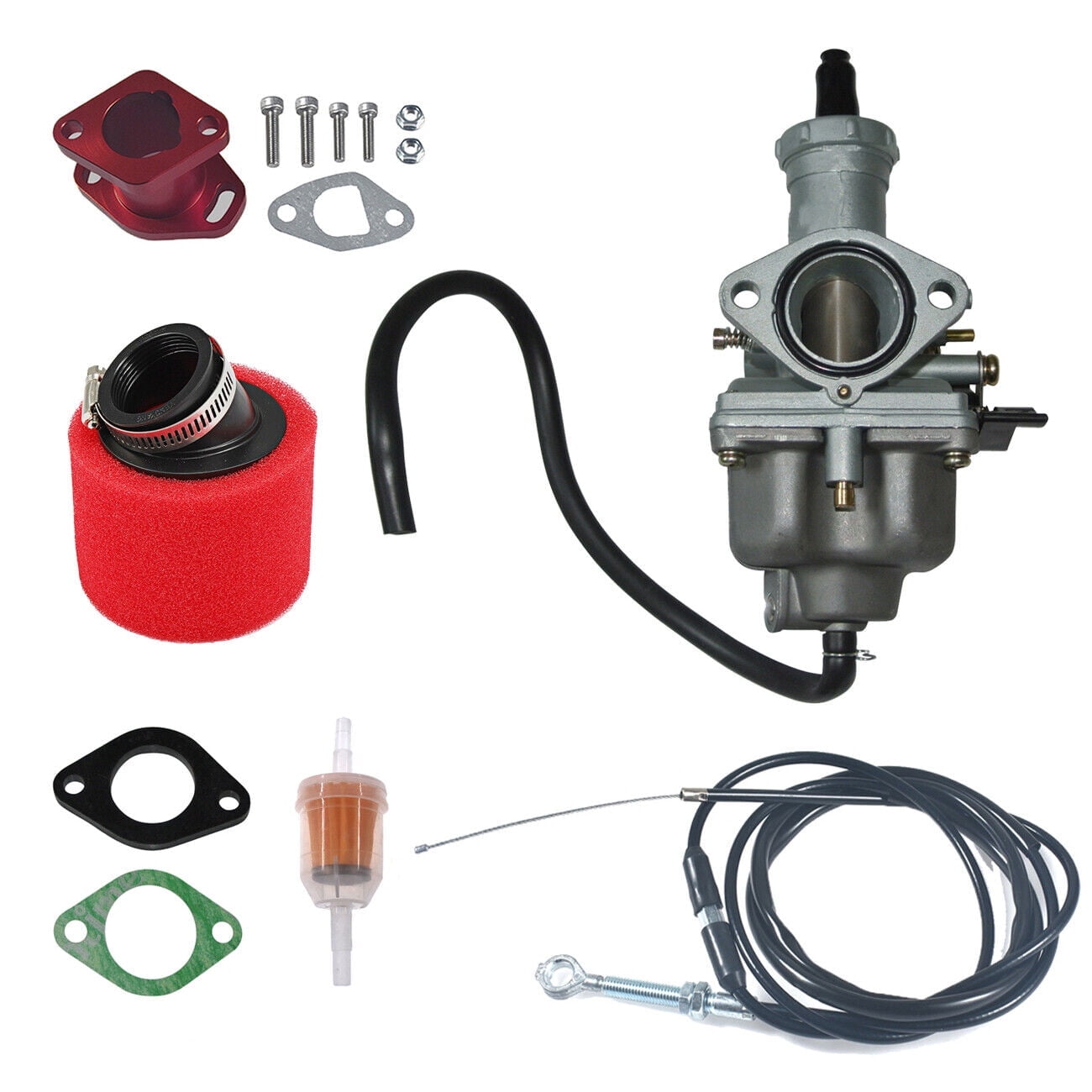 PZ27 Carburetor 27mm For Predator 196 212cc GX160 GX200 Clones Mini ...